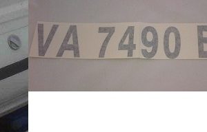 Registration Sticker Holders for Inflatable Boats, Pair - Inflatable ...