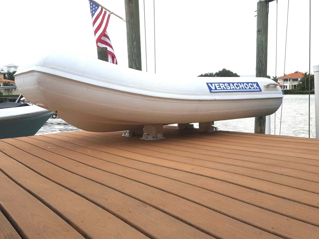 VersaChock Removable Dinghy Chocks - Inflatable Boat Parts